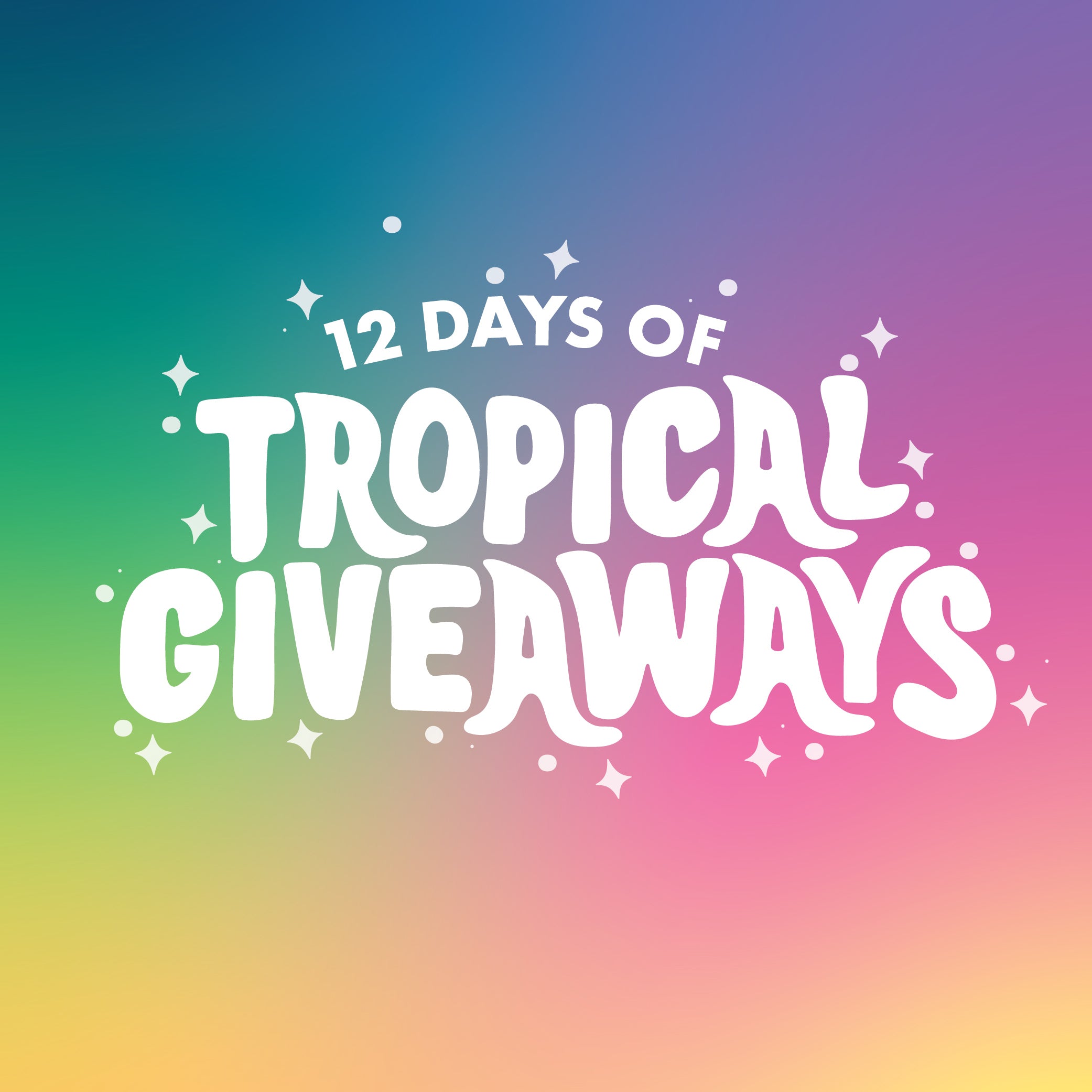 12 Days of Tropical Giveaways - Christmas Competition – Tihara Smith