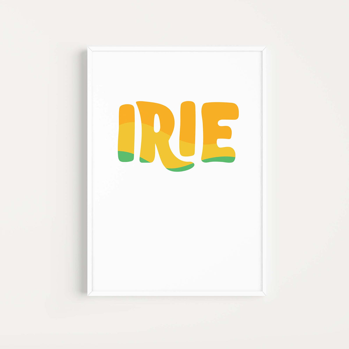 Caribbean Inspired Tropical A4 Art Print - Irie – Tihara Smith