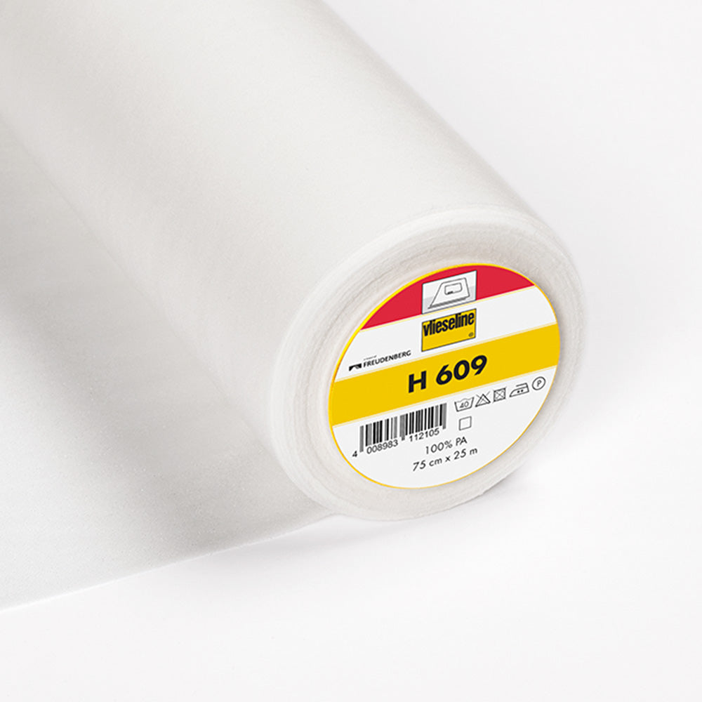 Vlieseline Fusible Knit Interlining H609 - Bi-Elastic Interlining, 75cm ...