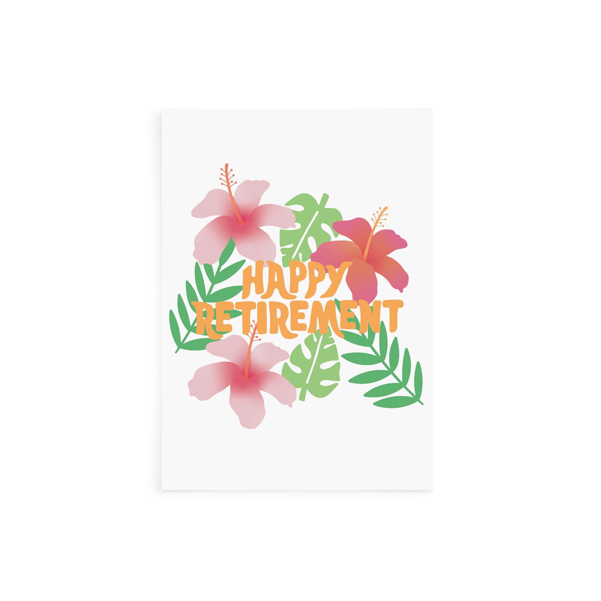 Happy Retirement Flowers Card – Tihara Smith