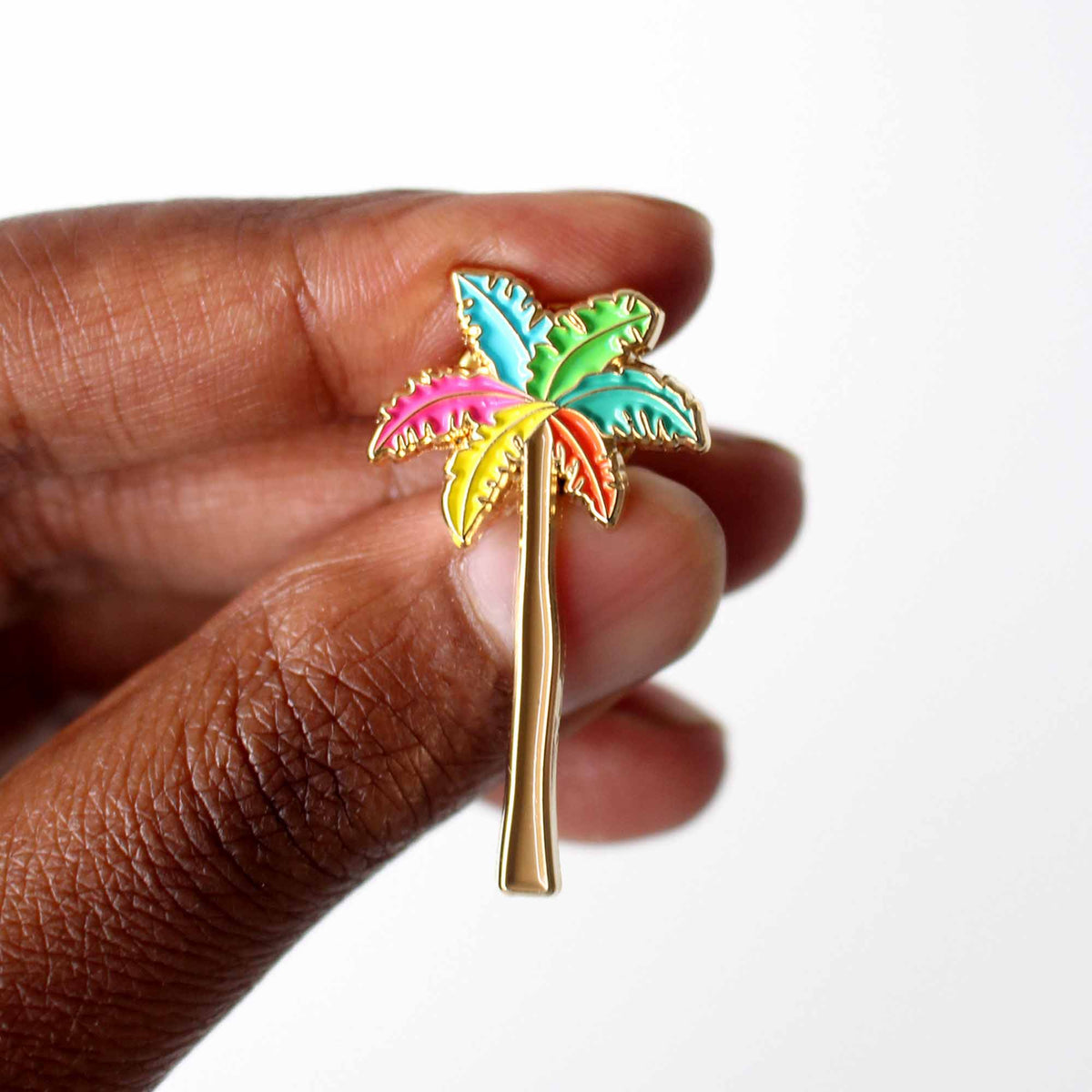 Palm Tree | Enamel Pin – Tihara Smith